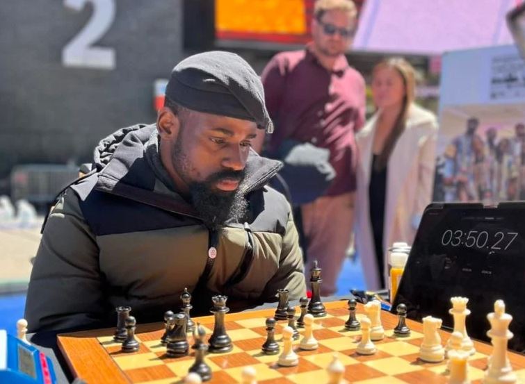 Tunde Onakoya Breaks Chess Marathon World Record, Awaits Guinness World Record Confirmation